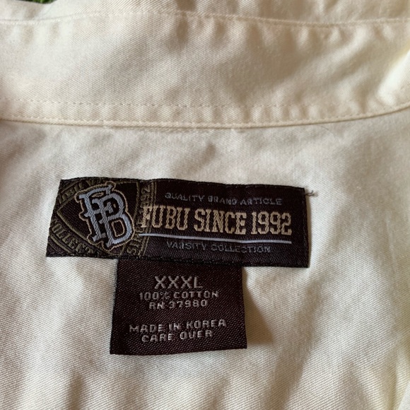 FUBU | Shirts | Rare Fubu Limited Edition Vintage Button Up Shirt | Poshmark